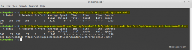 Install PowerShell on Linux Mint - Mike Tabor