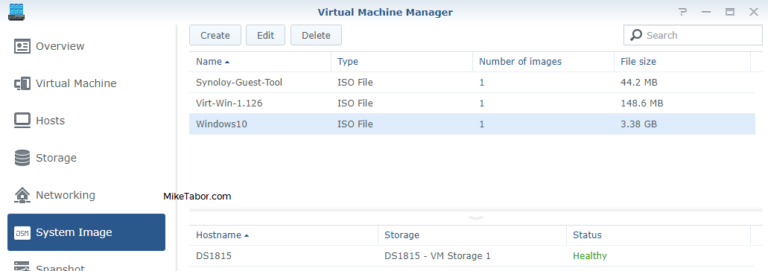 How to create a virtual machine on a Synology NAS - Mike Tabor