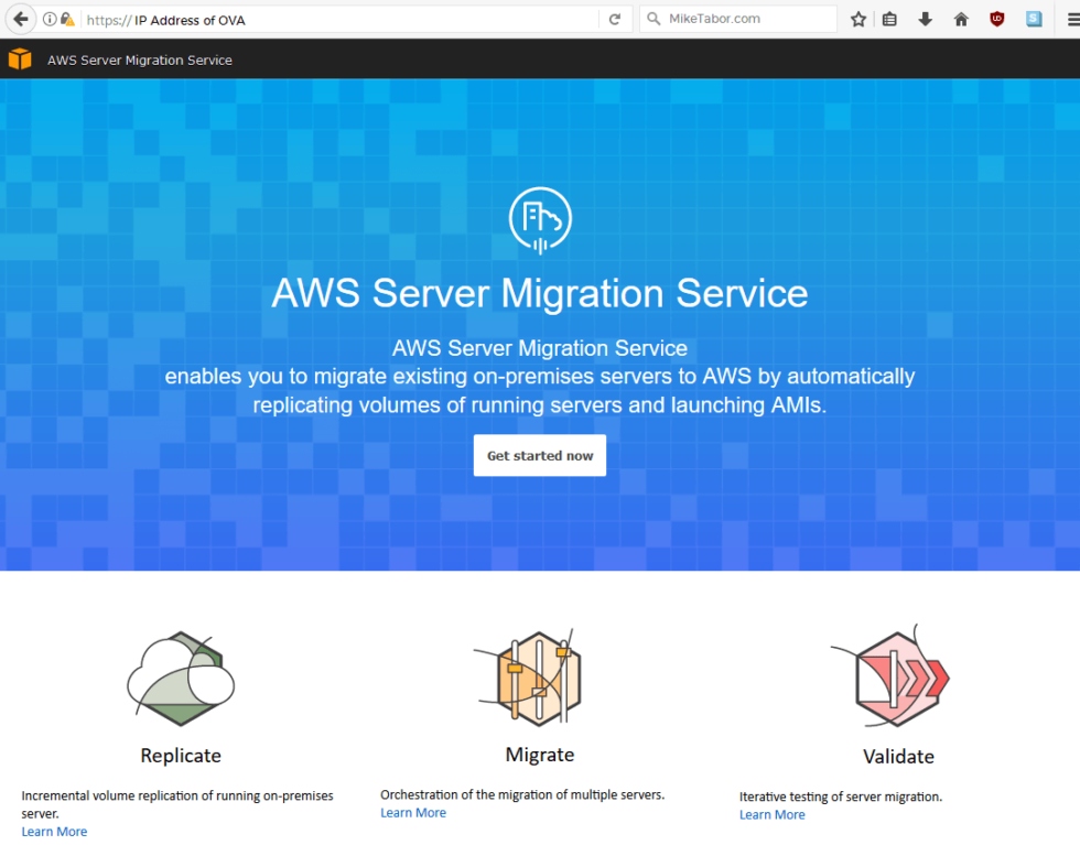How To Migrate A Vmware Virtual Machine To Aws Mike Tabor