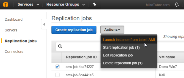 How To Migrate A Vmware Virtual Machine To Aws Mike Tabor