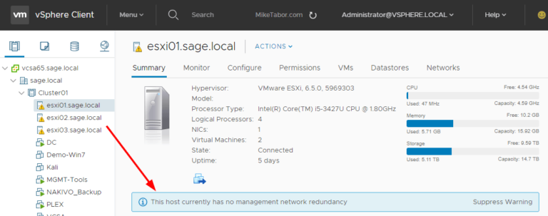 How to Reset VMware vCenter Server Appliance Root Password - Mike Tabor