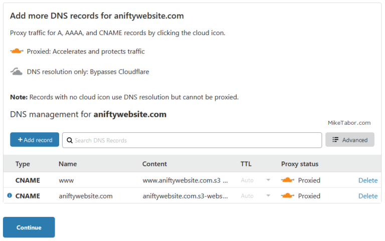 How To Host A Static Website Using Aws S3 And Cloudflare Mike Tabor
