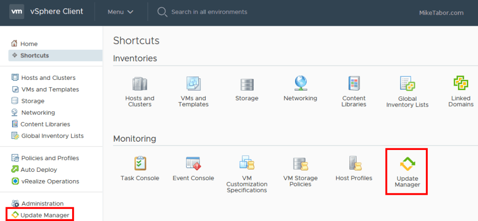 How to update VMware ESXi 6.7 to 6.7 Update 1 - Mike Tabor