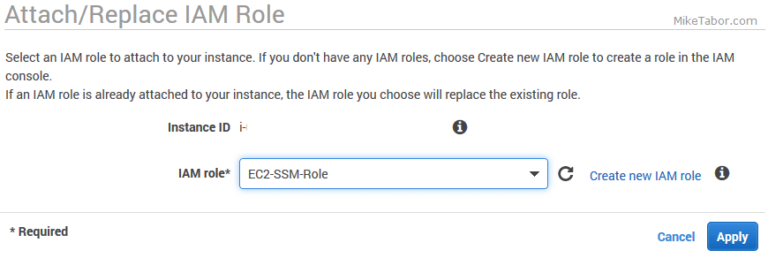 Using AWS Systems Manager to regain access to an EC2 machine - Mike Tabor