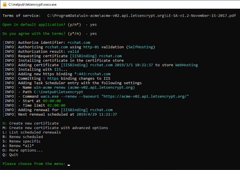 How To Install Lets Encrypt Ssl On Microsoft Iis Web Server