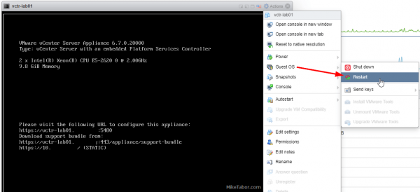 How To Reset VMware VCenter Server Appliance Root Password Mike Tabor how-to-reset-vmware-vcenter-server-appliance-root-password-mike-tabor