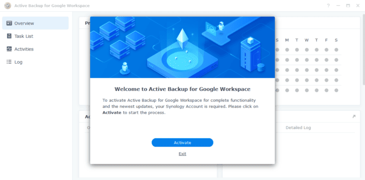 Backup & Restore Google Workspace Data with Synology Active Backup